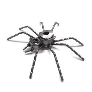 Metal Relic | Accents | Welded Scrap Metal Art Tarantula Spider ...